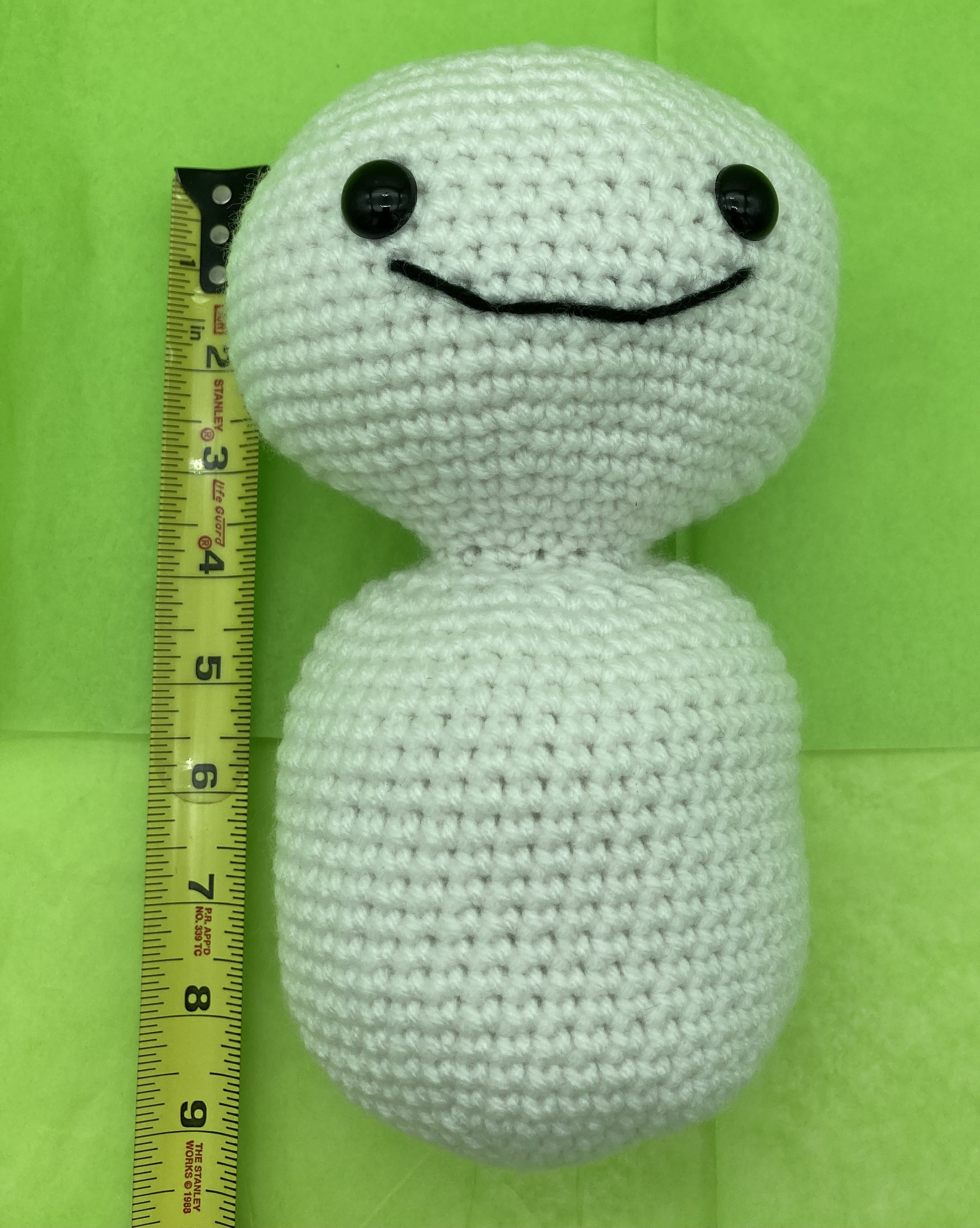 Dreamwastaken Dream Blob MCYT Minecraft Crochet Amigurumi - Etsy UK