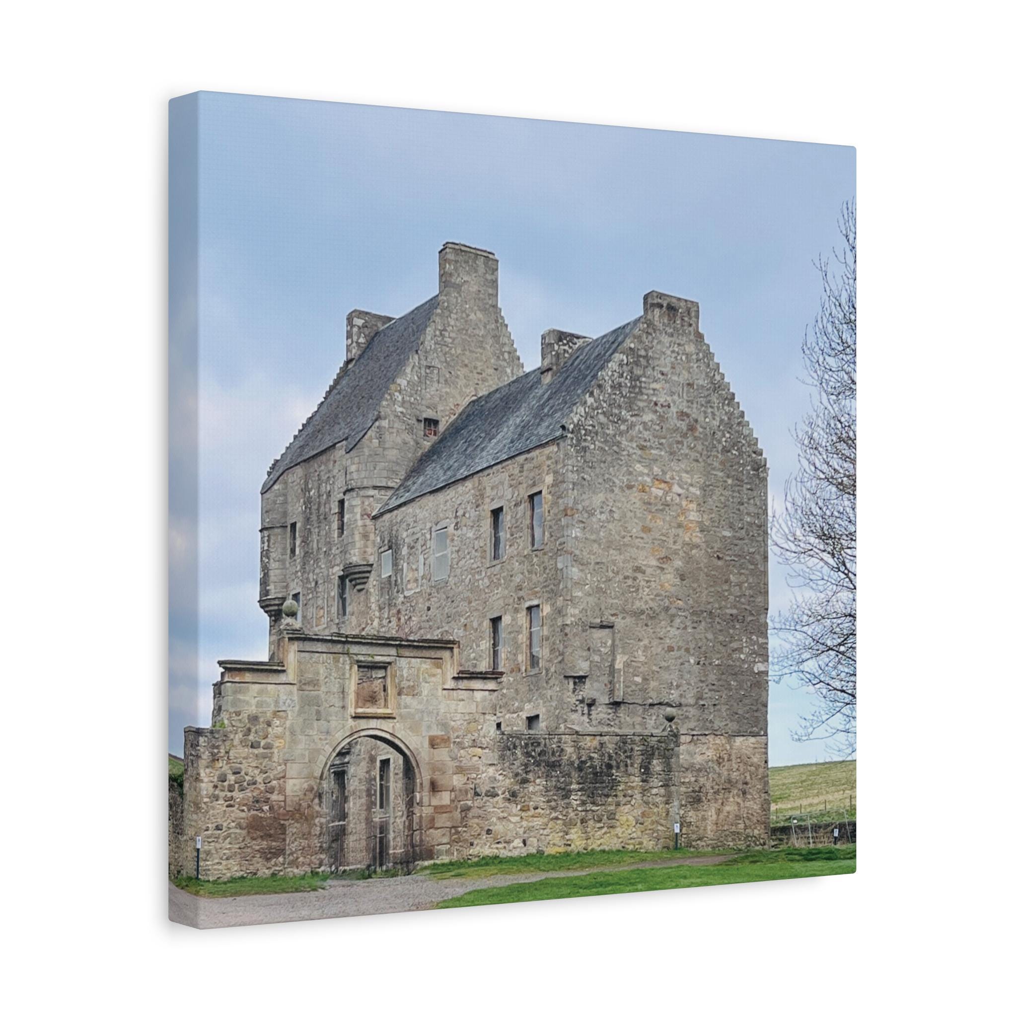 Outlander Lallybroch Castle Canvas Art Print: Scottish Landscape ...