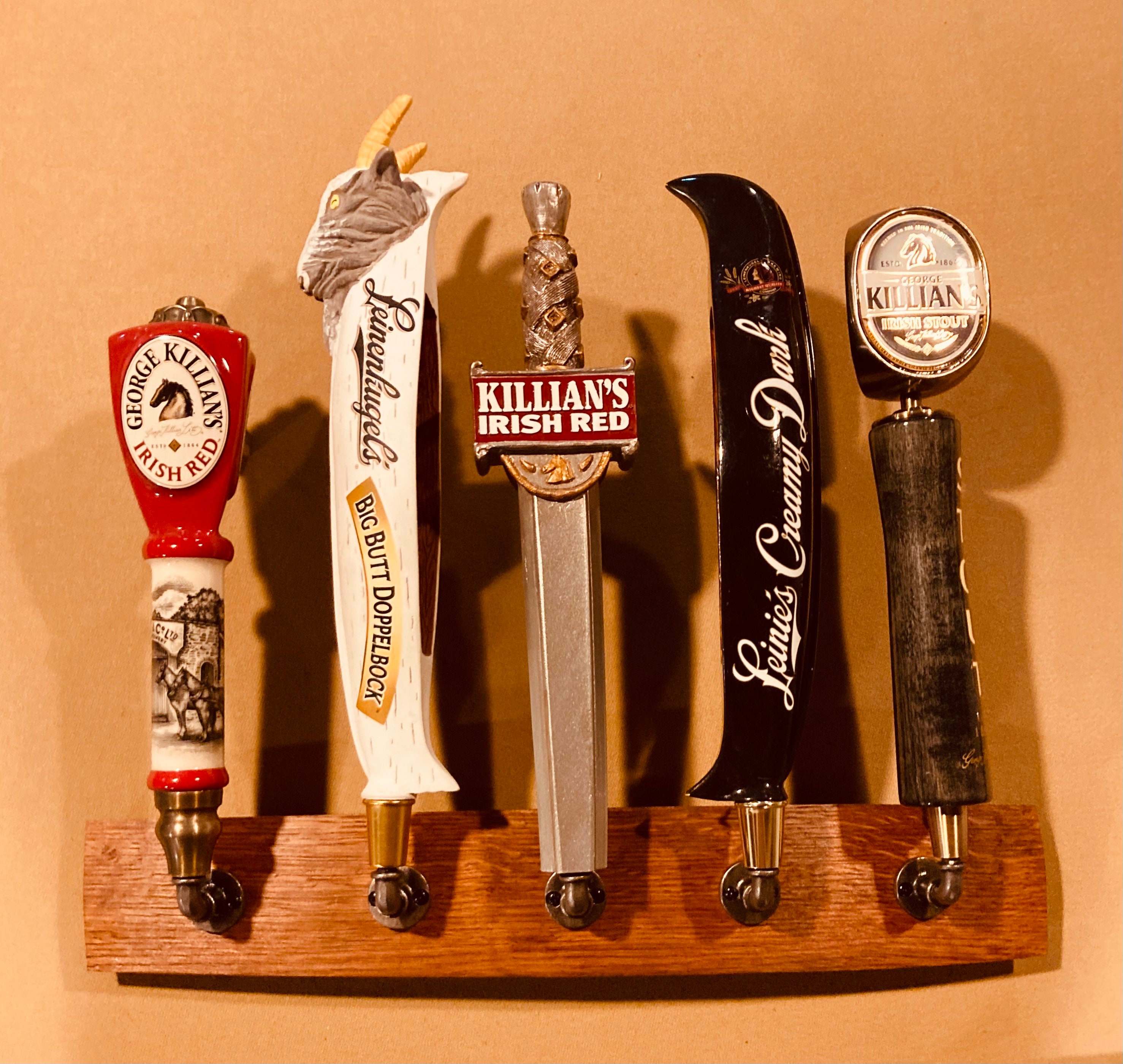 Beer Tap Handle Display . Tap Handles Not Included - Etsy