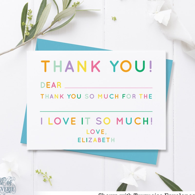 Baby Shower Thank You Cards - Etsy