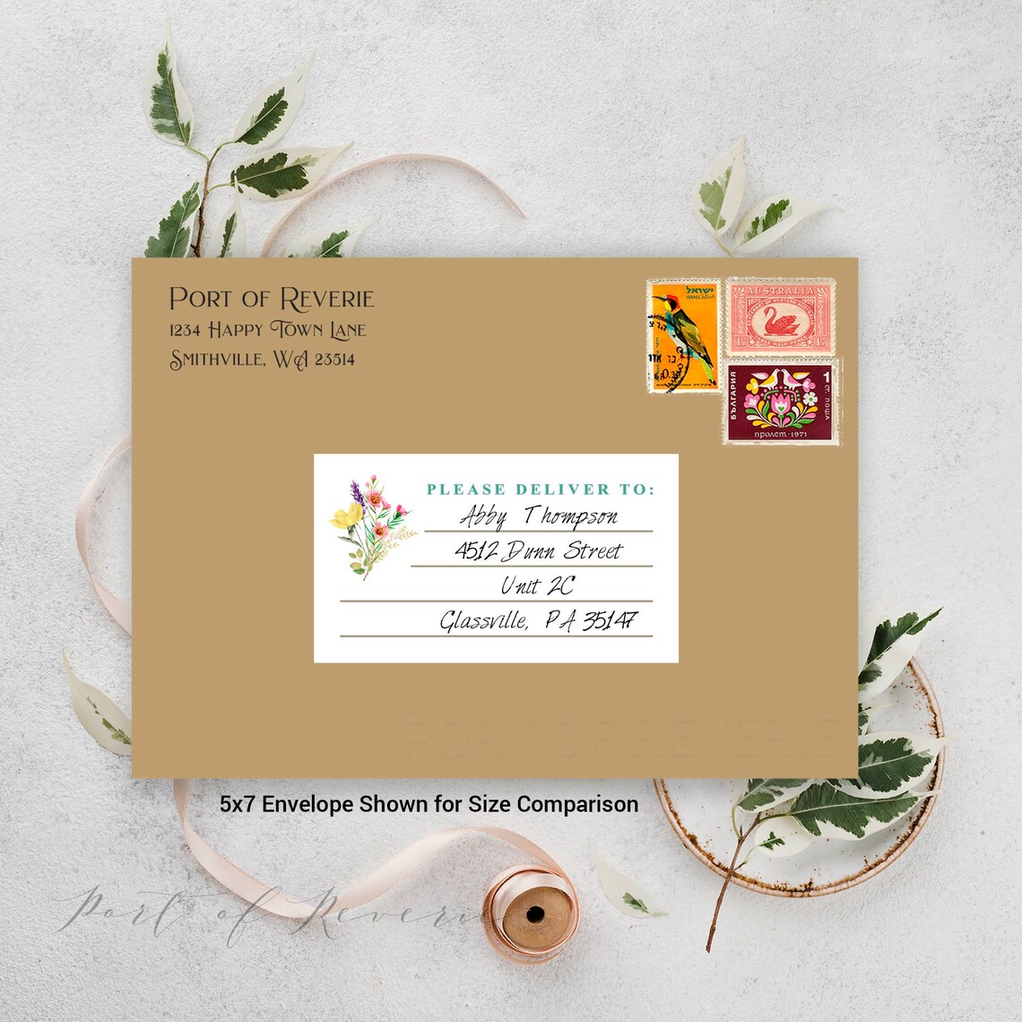 Please Deliver to Stickers and Mailing Labels Pack of 16 Blank - Etsy