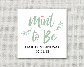 Mint to Be Stickers | Etsy