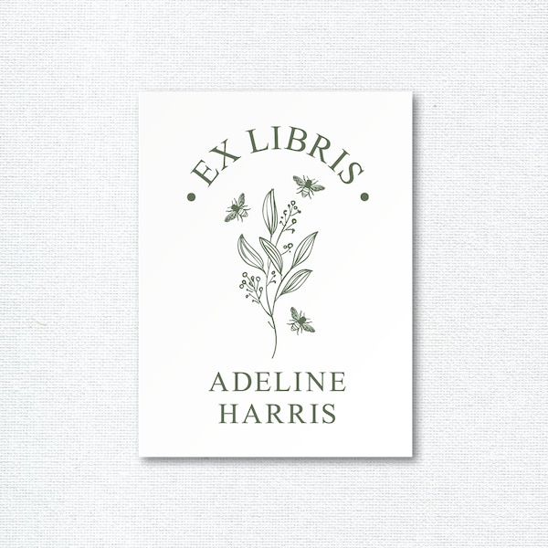 Custom Bookplates - Etsy