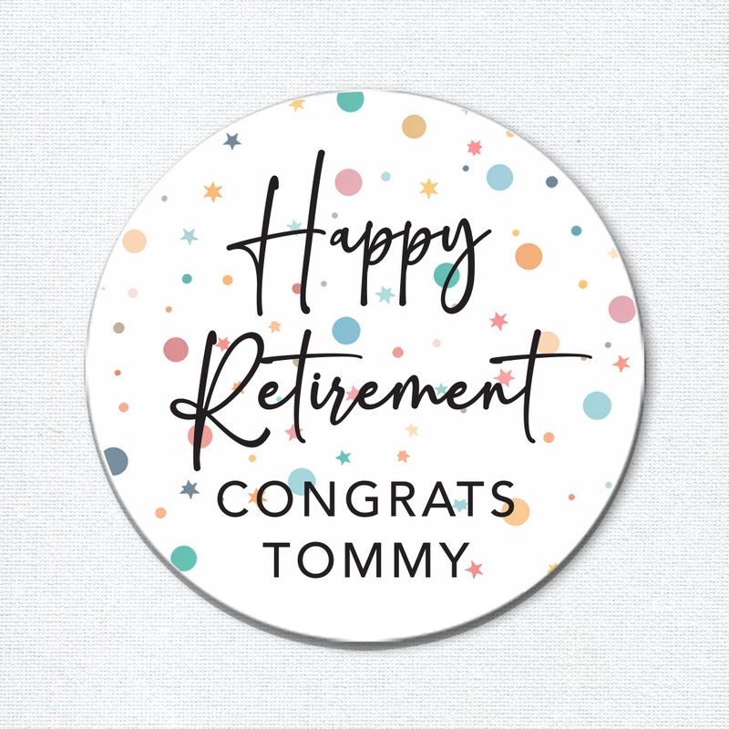Retirement Sticker - Etsy