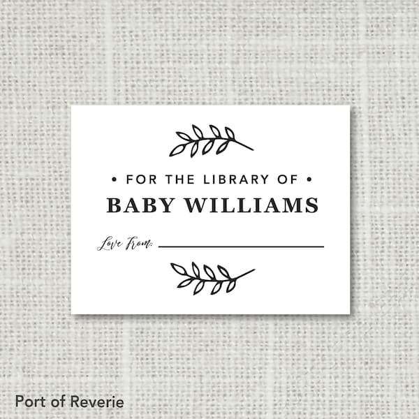 Book Plates Stickers - Etsy