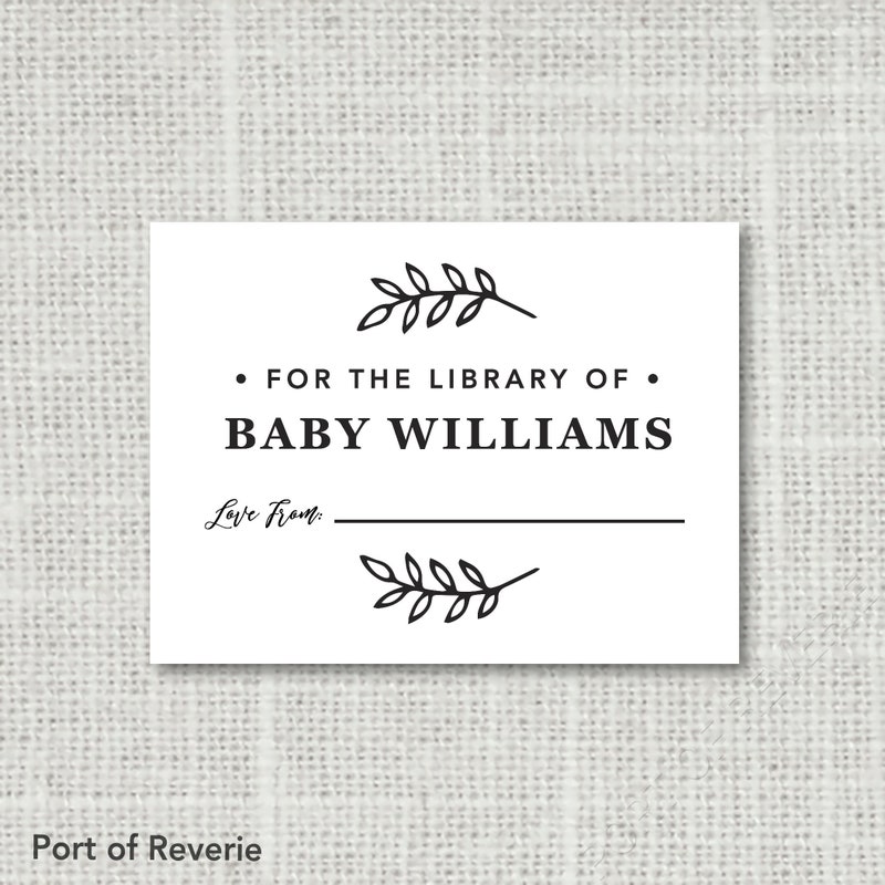 Book Plates Stickers - Etsy