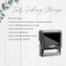 Modern Address Stamp, Custom Return Address Stamp, Self Inking Stamp or ...