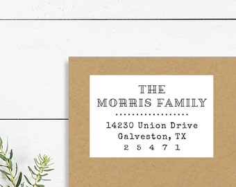 Modern Address Stickers Return Address Labels Set of 28 - Etsy