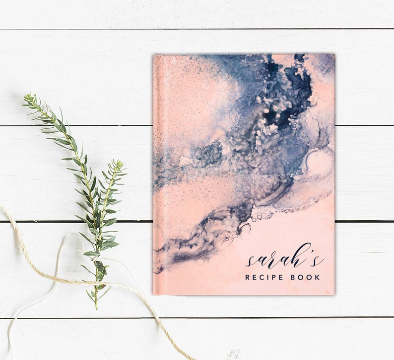 Personalized Recipe Book Custom Recipe Book Personalized Gift | Etsy