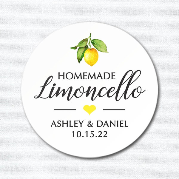 Limoncello Labels - Etsy