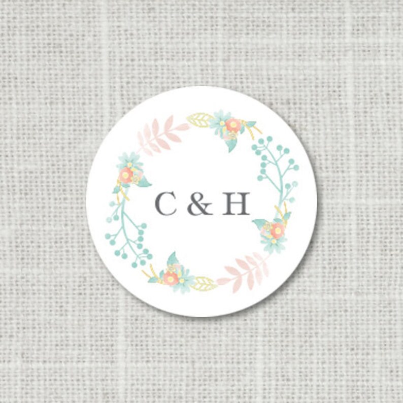 Paper Paper & Party Supplies Stickers, Labels & Tags TEN thank you ...