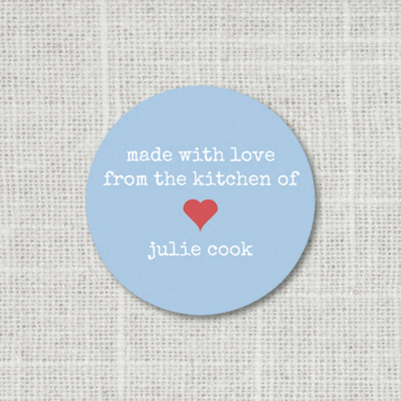 From the Kitchen of Stickers Made With Love Stickers | Etsy