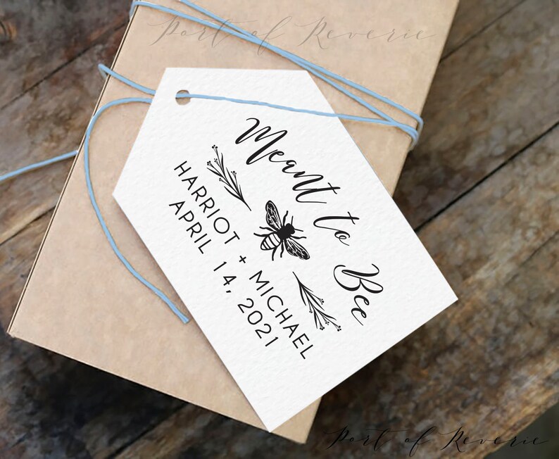 Meant to Bee Stamp Custom Self Inking Stamp Wood Stamp - Etsy