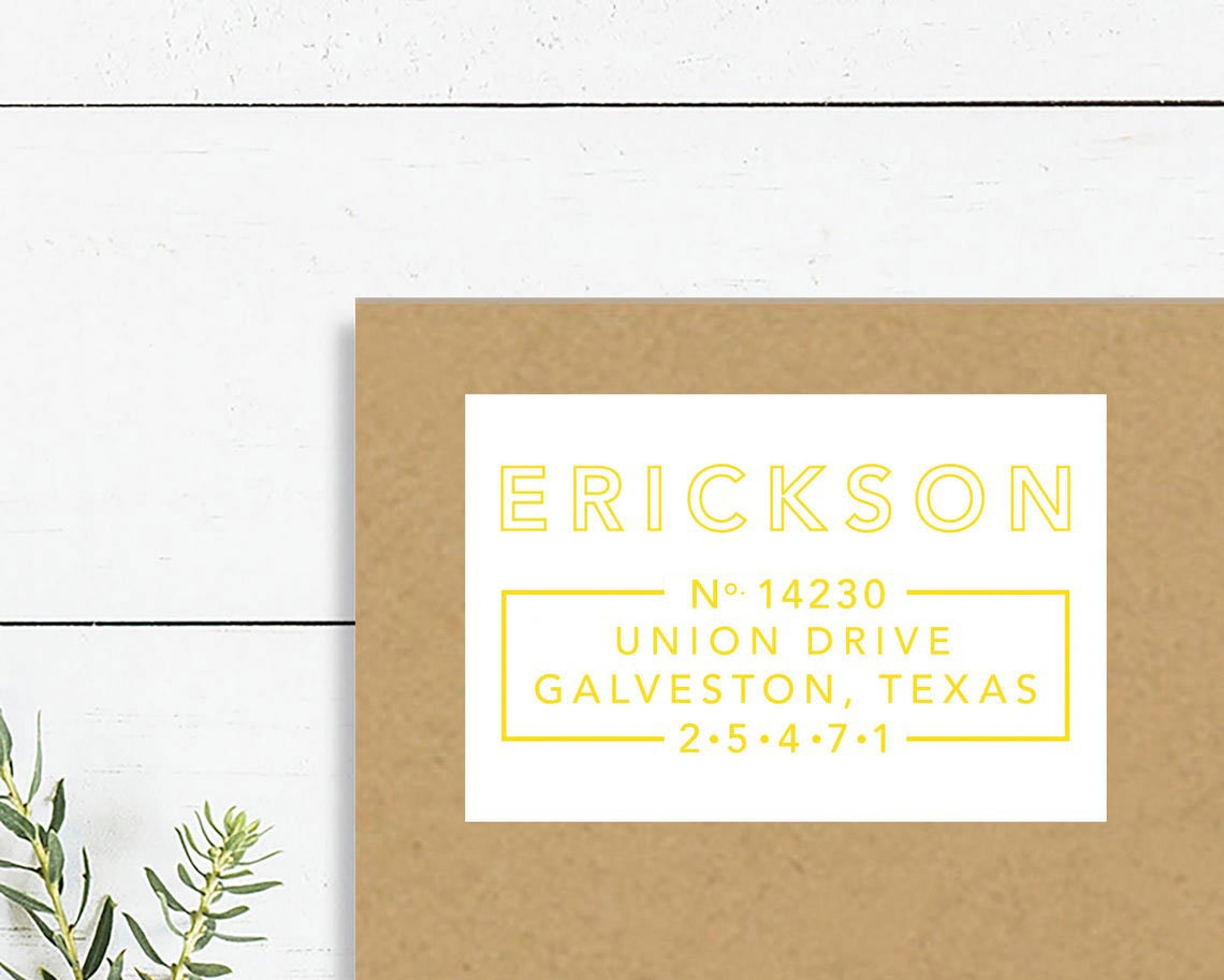 Modern Address Stickers Return Address Labels Set of 28 - Etsy