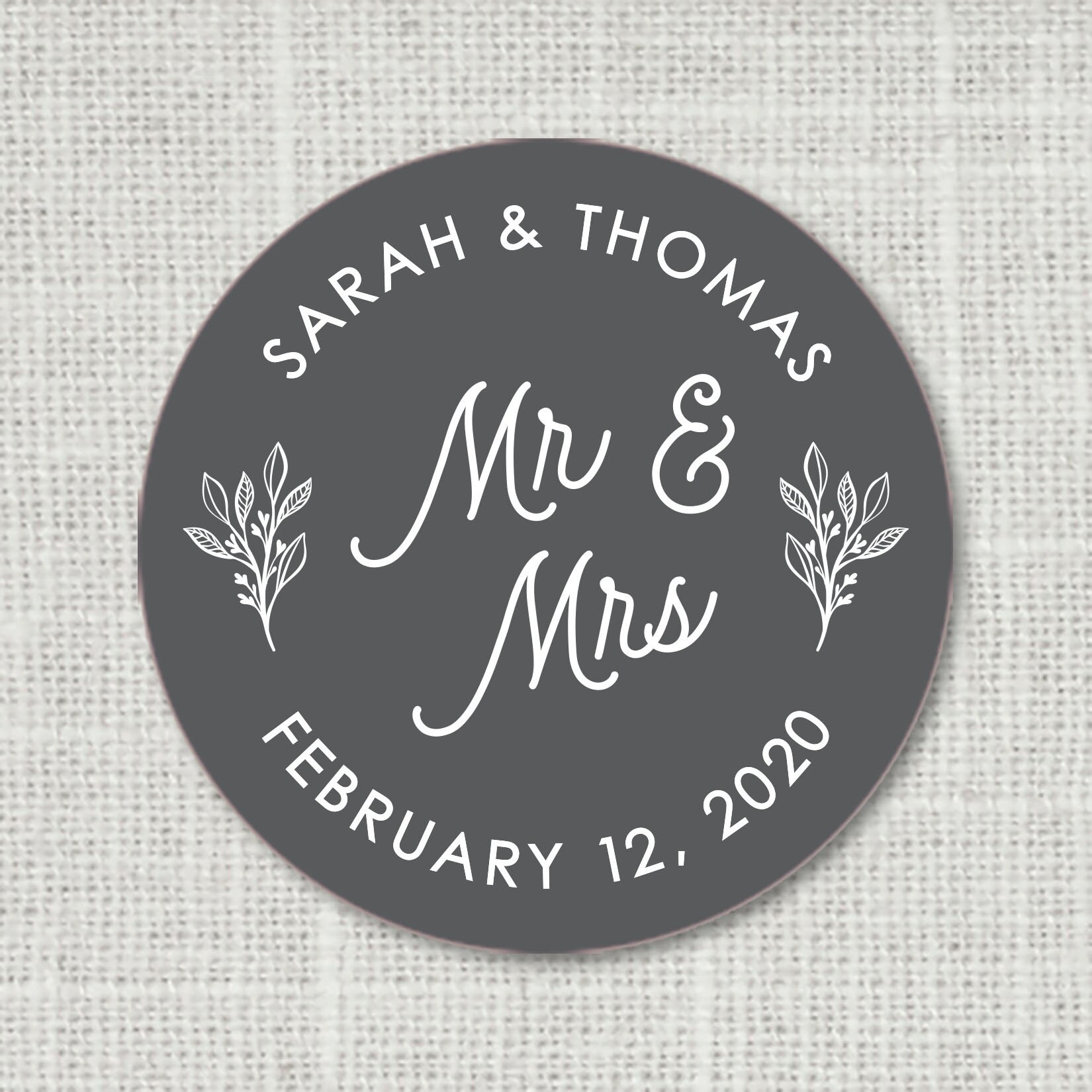 Mr and Mrs Stickers Wedding Favor Stickers Wedding Stickers - Etsy