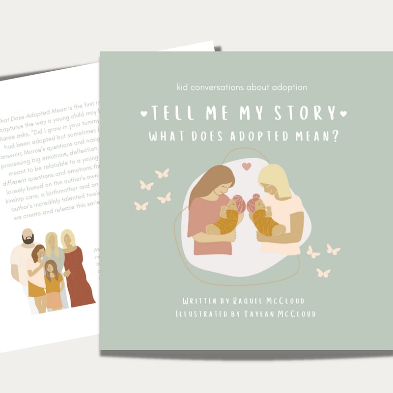 Adoption Book - Etsy