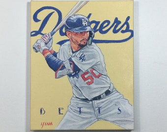 Mookie Betts 8.5x11 Original Drawing - Etsy