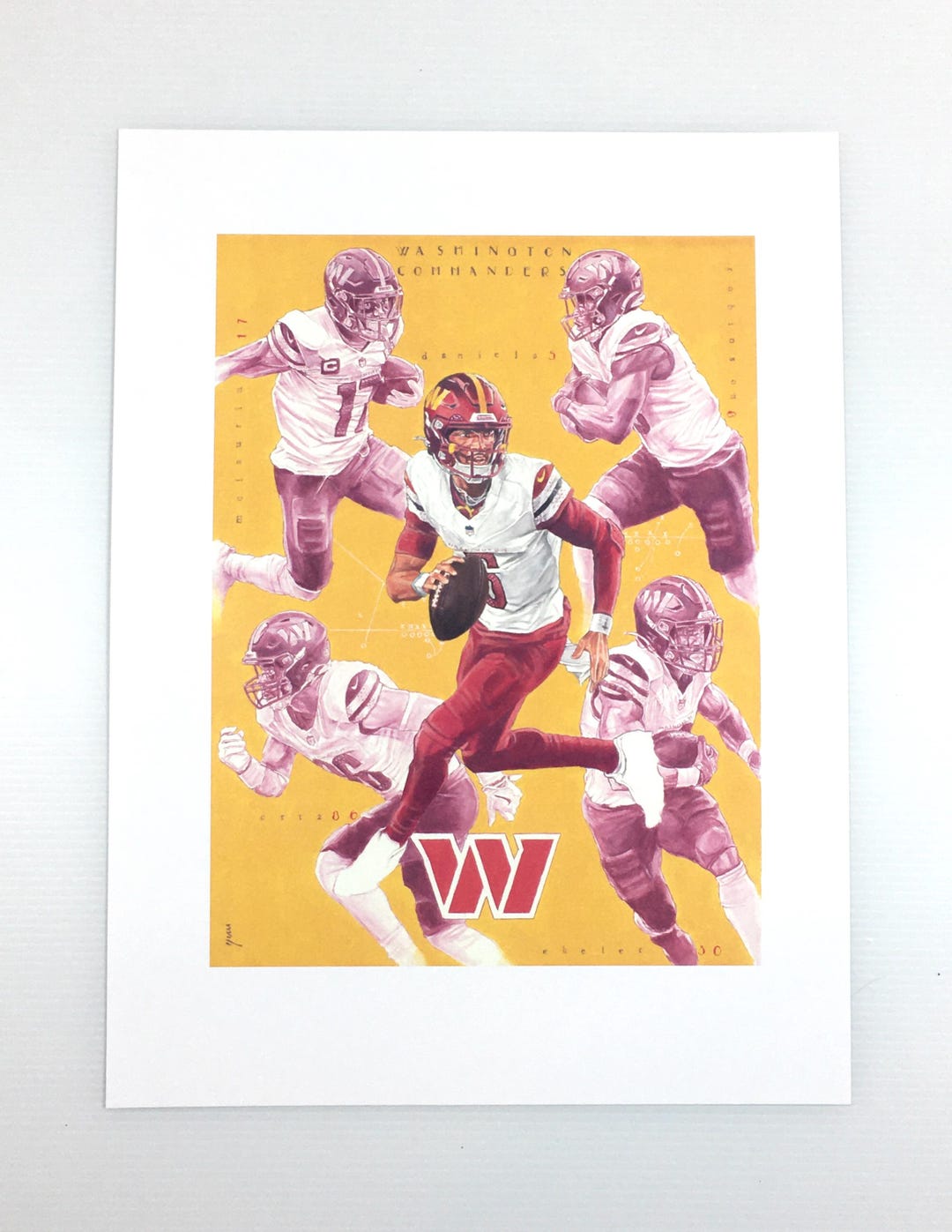 Washington Commanders Print - Etsy