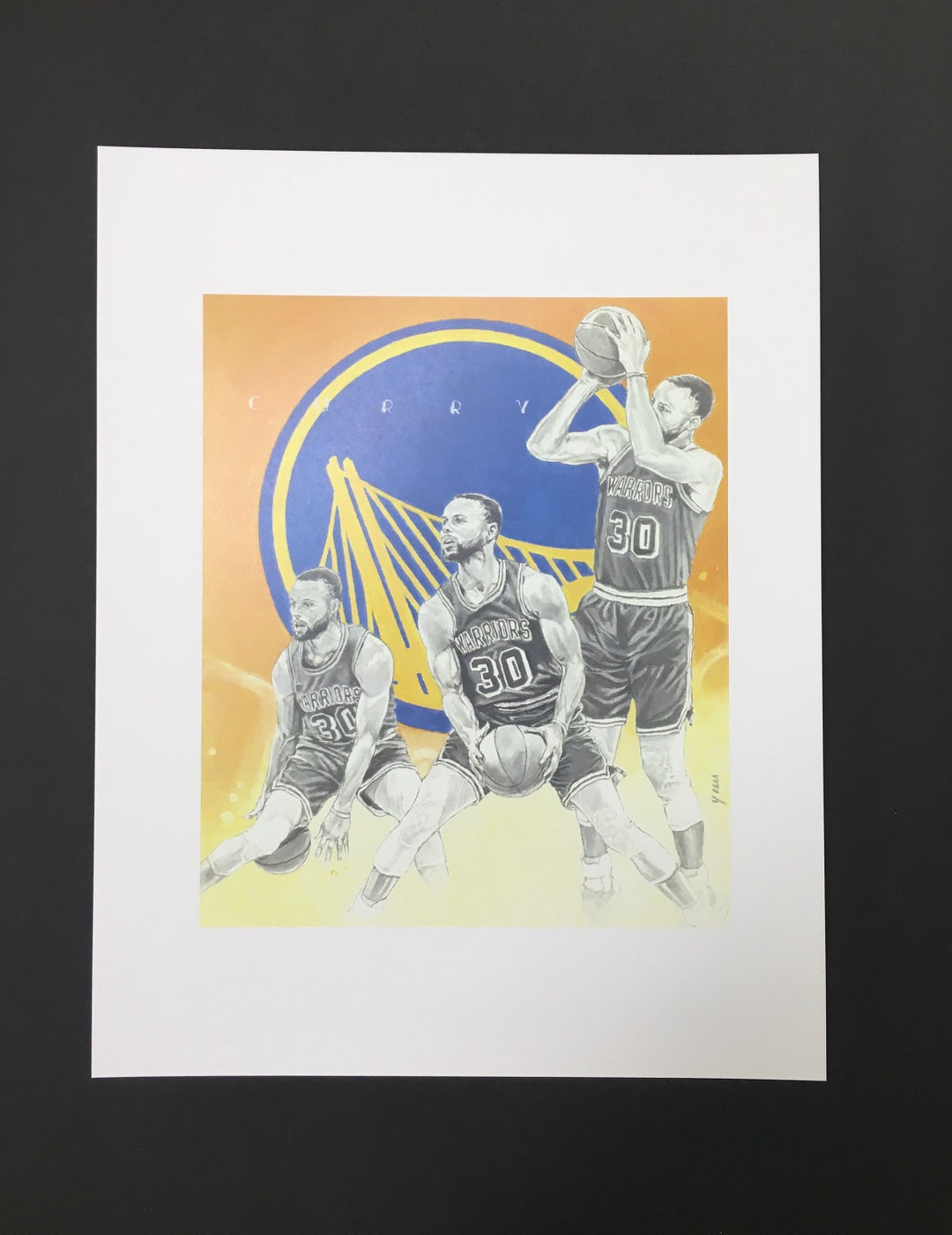 NEW Stephen Curry Print - Etsy