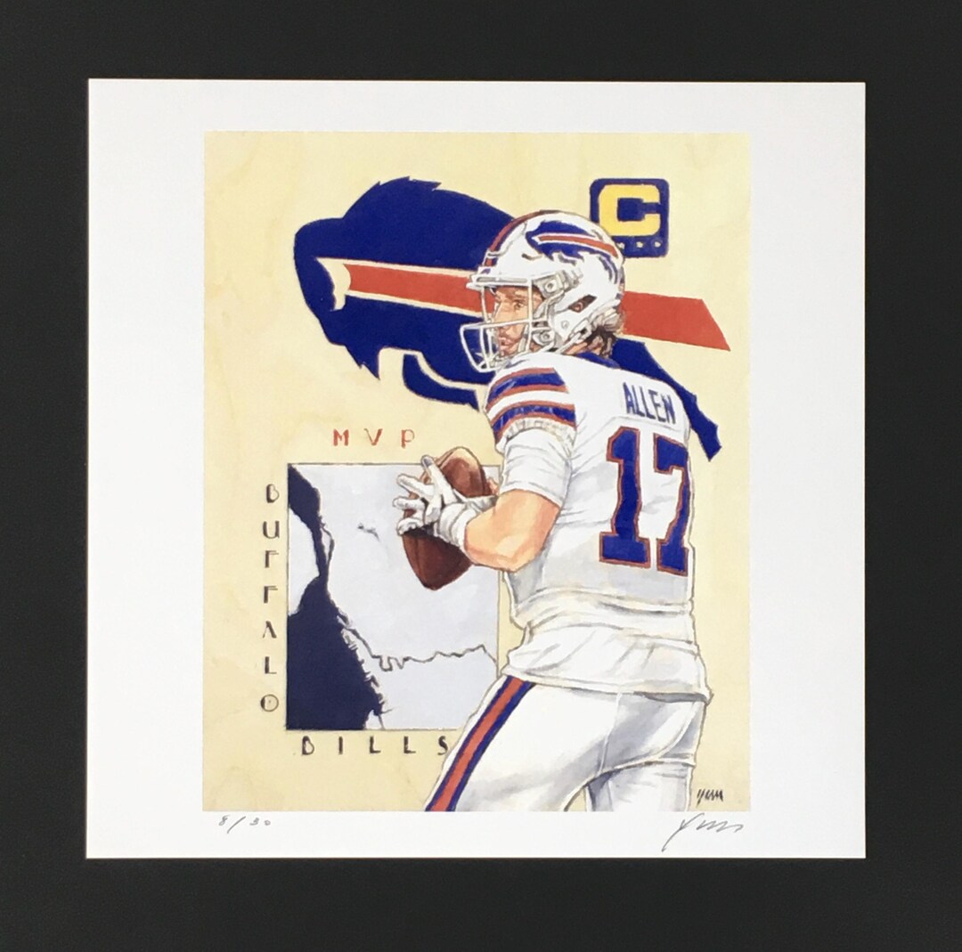 Josh Allen Print - Etsy