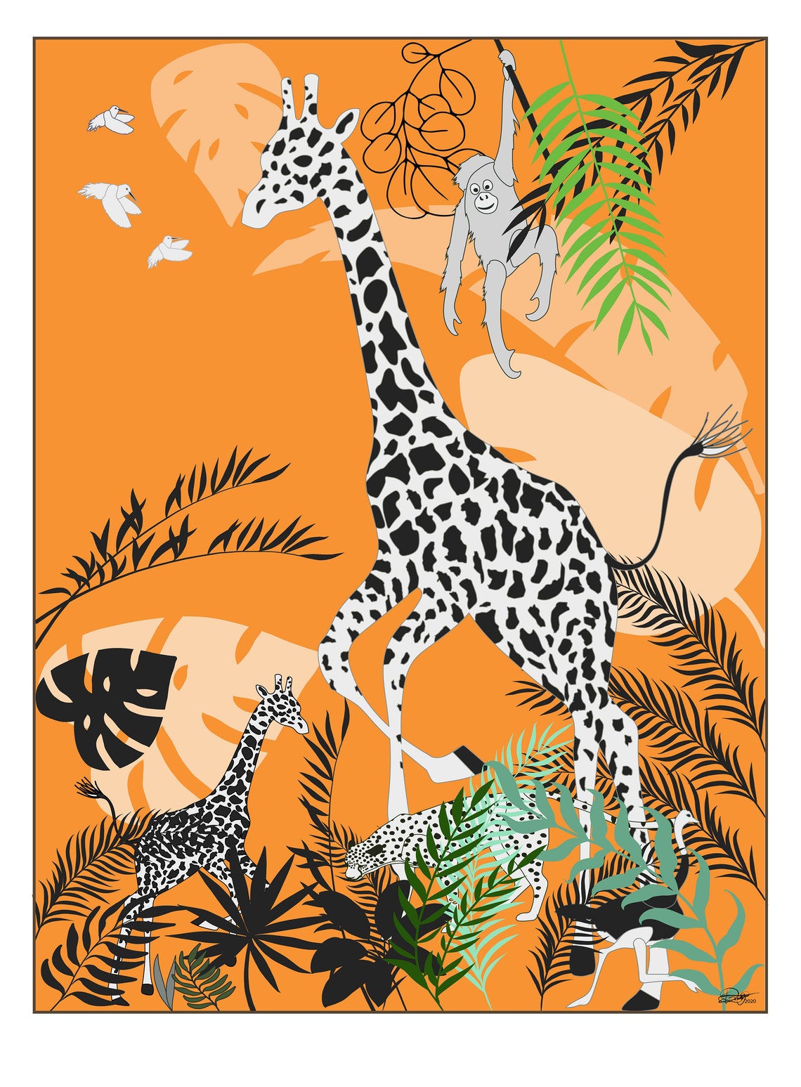 Jungle Poster | Decorate Your Home With This Beautiful Jungle Poster ...