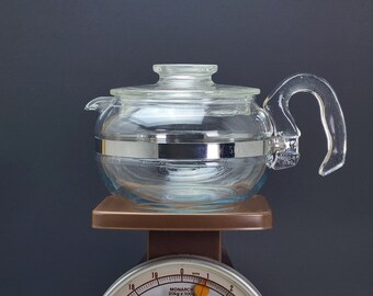 Vintage Pyrex Flameware Teapot Pyrex 6 Cup - Etsy
