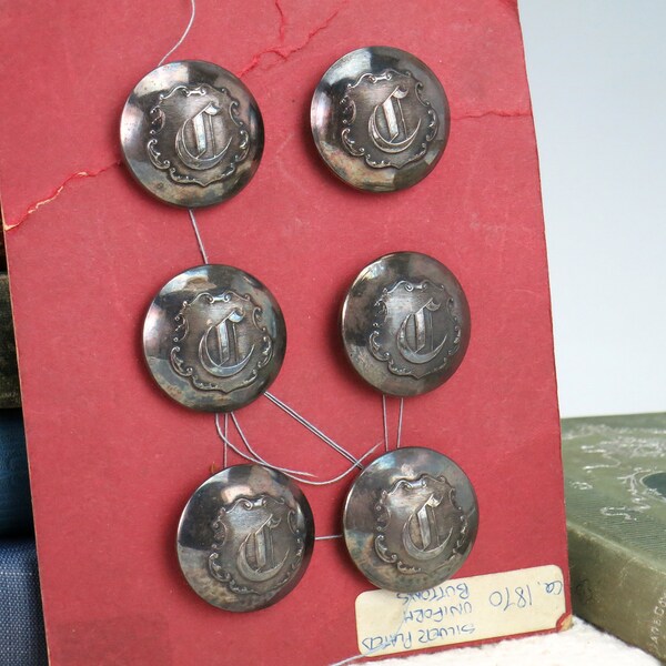 French Military Buttons - Etsy