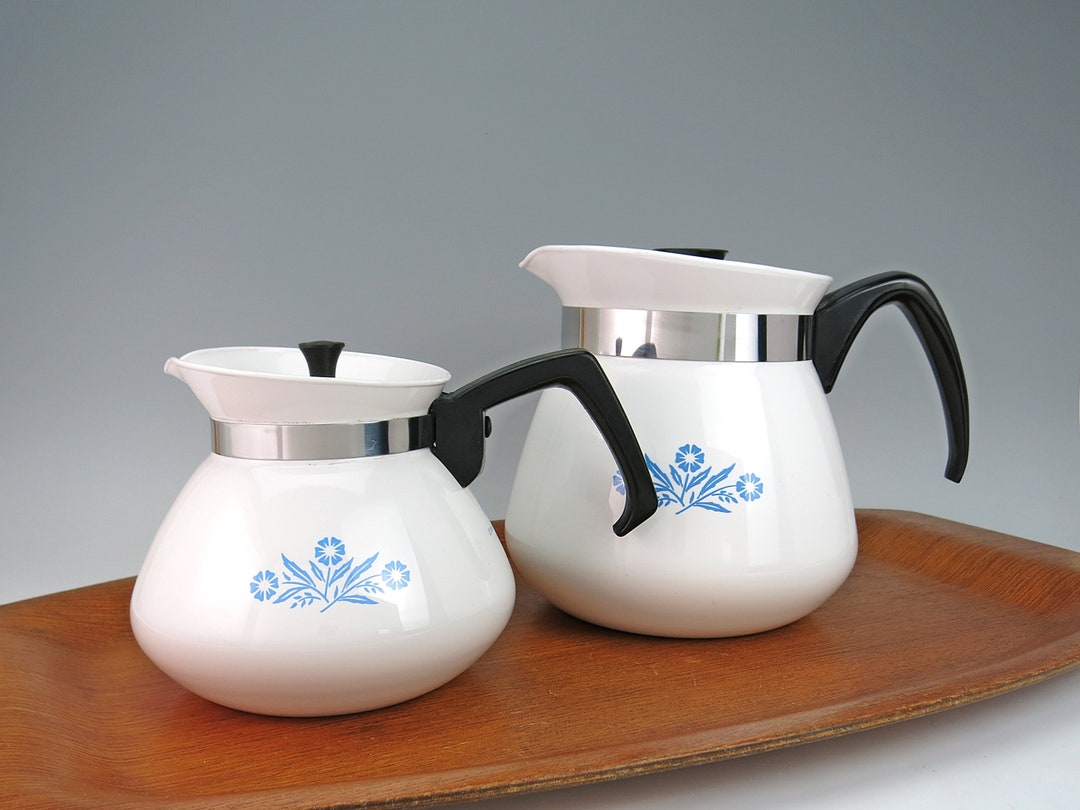 Your Choice of Corning Ware Blue Cornflower Teapot Corningware P-104 6 ...