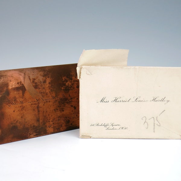Antique Calling Card - Etsy
