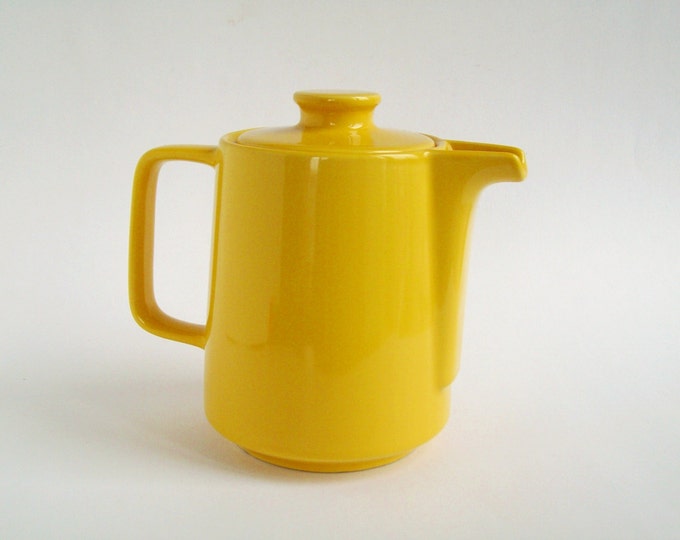 Vintage Melitta Coffee Pot or Teapot - Ceramic Yellow - Drip Proof ...
