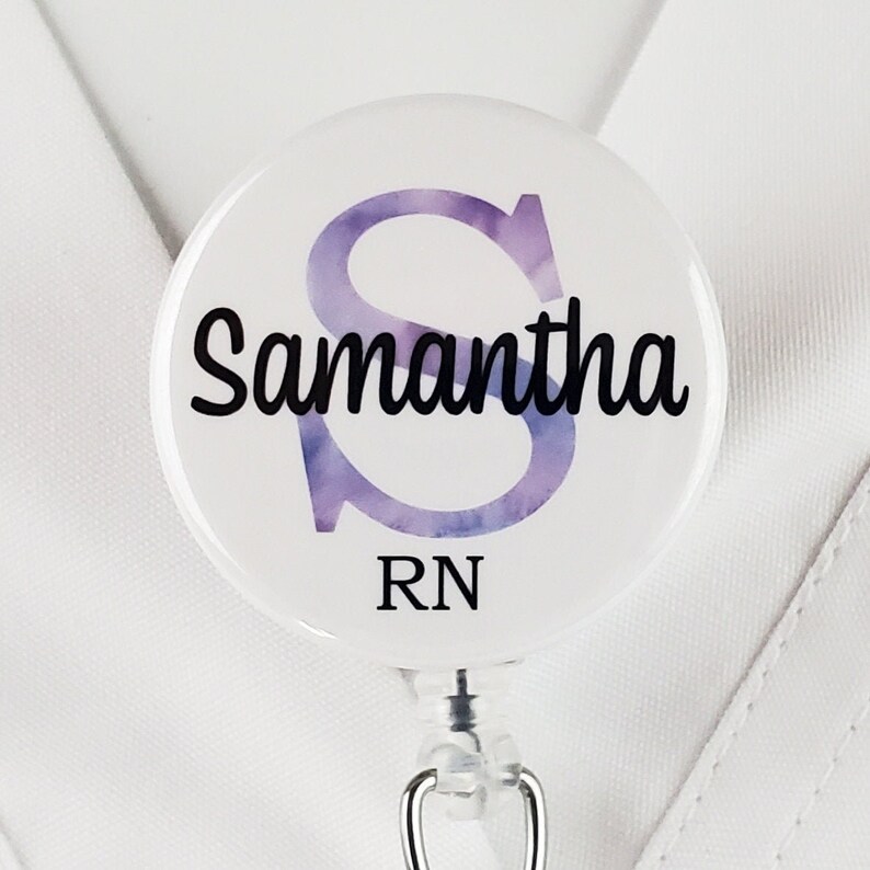 Custom Retractable Nurse ID Tag Personalized Badge Reel - Etsy New Zealand