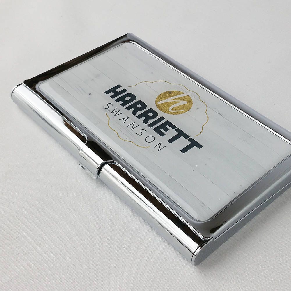 Personalized Business Card Holder Custom Business Card Case | Etsy