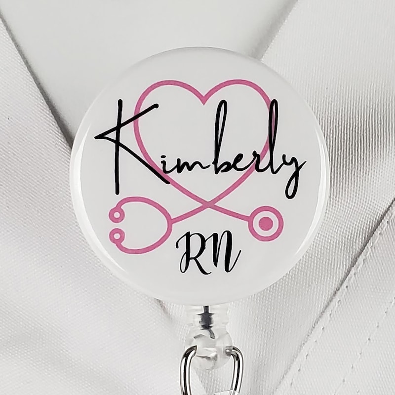 Nurse Name Badge - Etsy