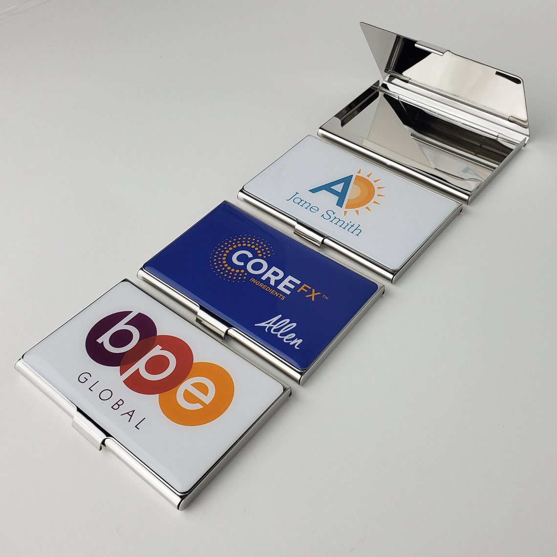 Custom Business Card Holder Personalized Business Card Case | Etsy