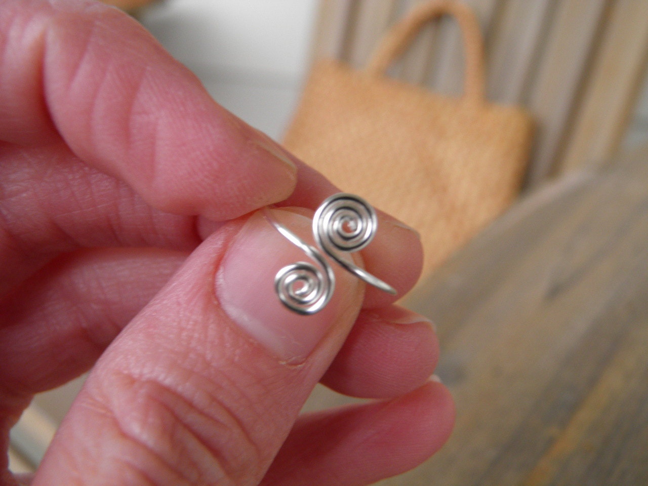 Toe Rings... tumble Weeds Cute Little Spiral Toe - Etsy