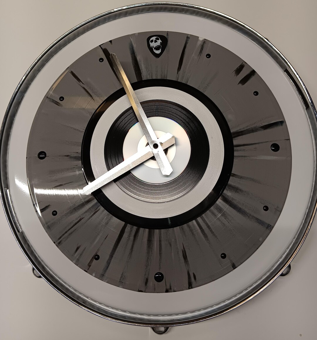 The 'original' Drum Skin Clock Collection #6 - Etsy