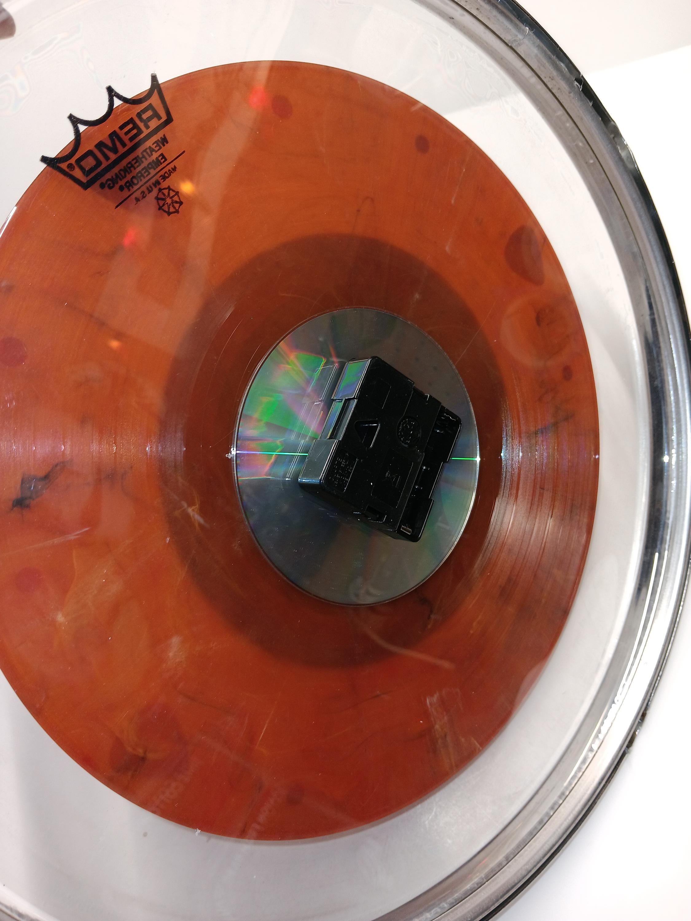 The 'original' Drum Skin Clock Collection #10 Elvis - Etsy