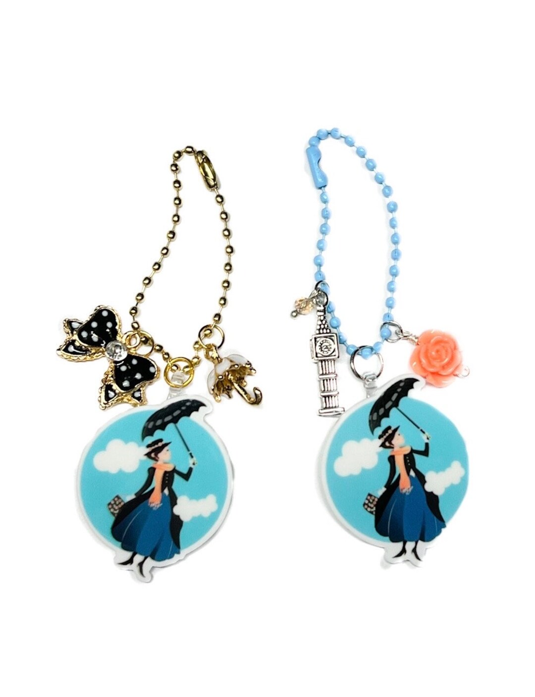 Mary Poppins Planner Charm / Keychain - Etsy