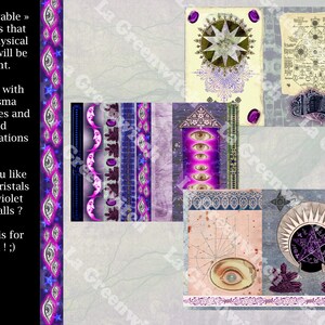 Ojo imprimible y magia oscura Kit imprimible set pack diario basura ...