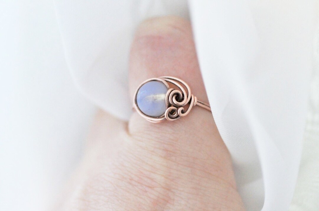 Full Moon Ring Tutorial, Easy Wire Wrapping Ring Tutorial, DIY Jewelry ...