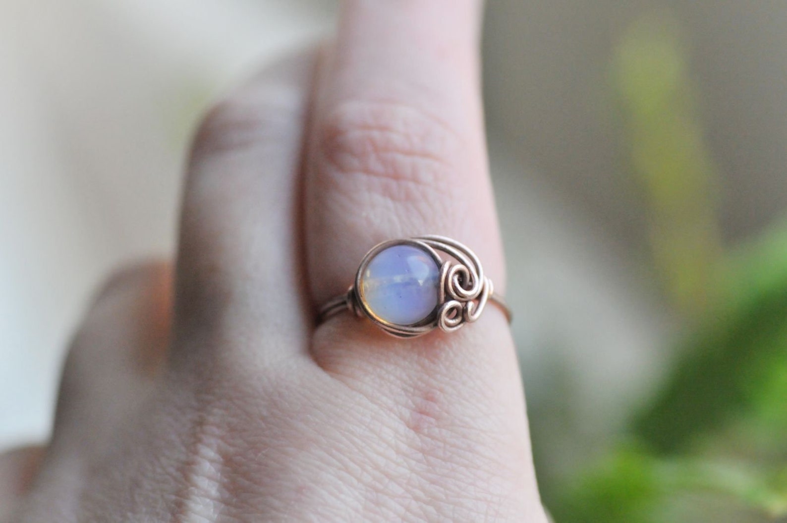 Full Moon Ring Tutorial, Easy Wire Wrapping Ring Tutorial, DIY Jewelry ...