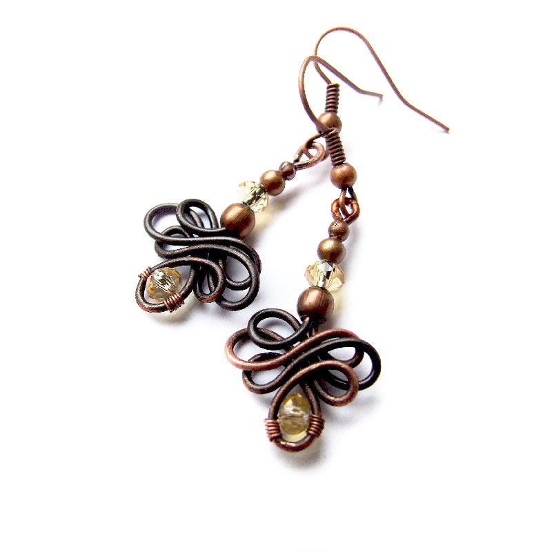 Celtic Earrings Tutorial Wire Wrapping Tutorial Jewelry - Etsy