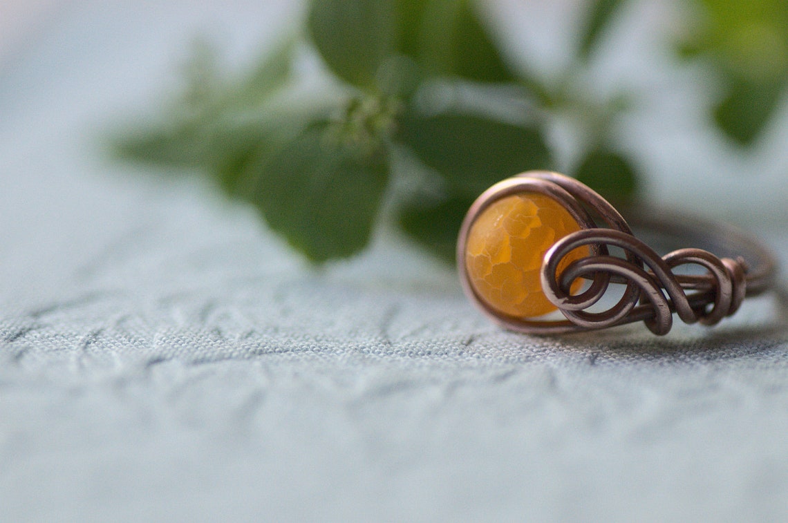 Easy Wire Wraping Ring Tutorial Summer Ring DIY Jewelry | Etsy