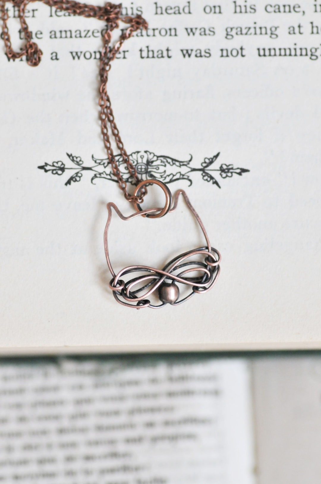 Cat Necklace Tutorial, Wire Wrapping Wire Weaving Cat Jewelry Tutorial ...