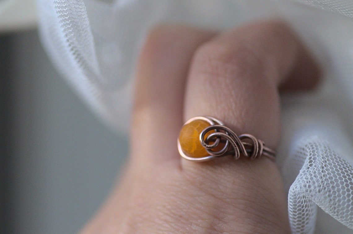 Easy Wire Wraping Ring Tutorial Summer Ring DIY Jewelry - Etsy