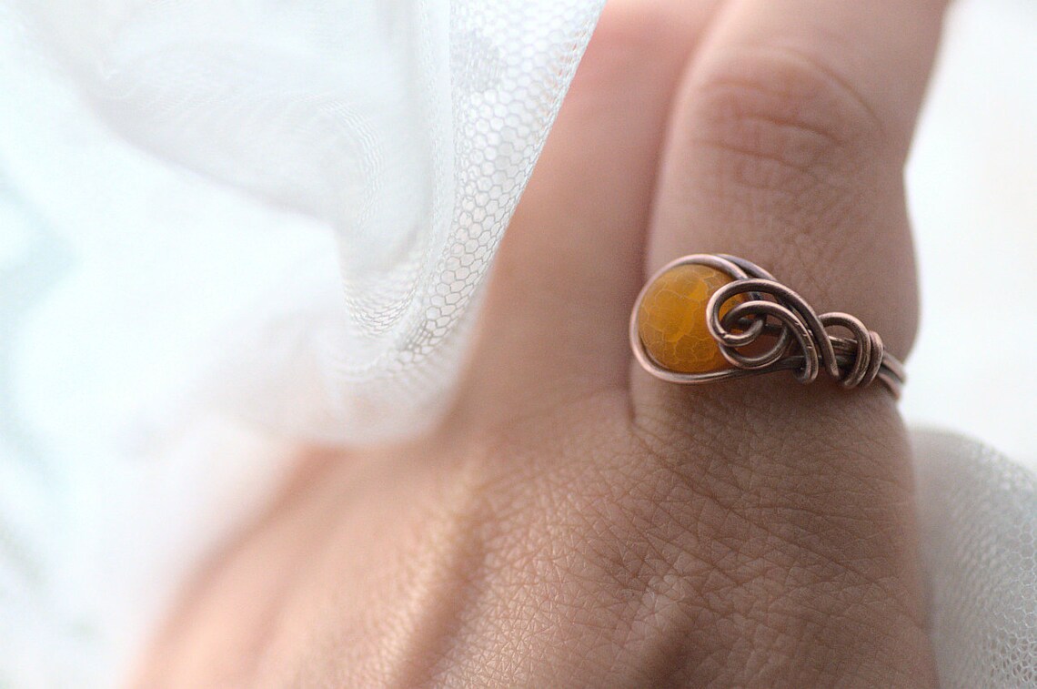 Easy Wire Wraping Ring Tutorial Summer Ring DIY Jewelry - Etsy