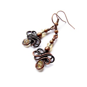 Celtic Earrings Tutorial, Wire Wrapping Tutorial, Jewelry Earrings ...