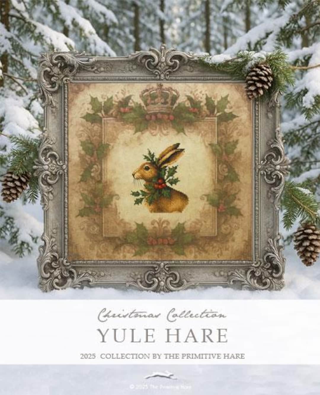 Yule Hare PDF - Instant - Etsy
