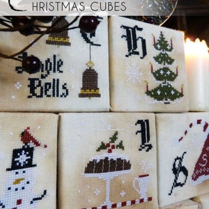 Christmas Cubes: 9 Different Patterns PDF - Etsy