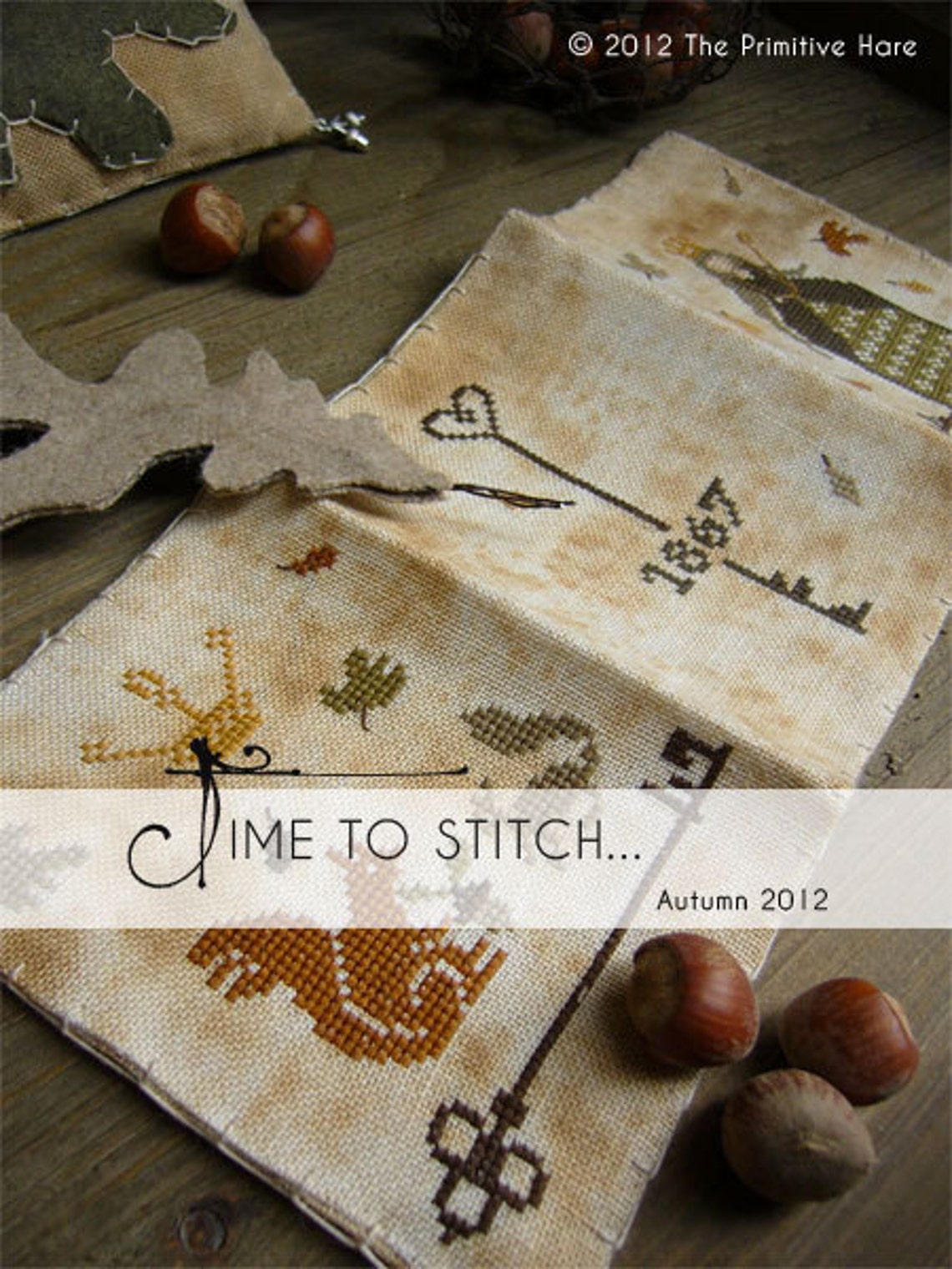 Primitive Cross Stitch Pattern: Autumn Needles' Queen - Etsy